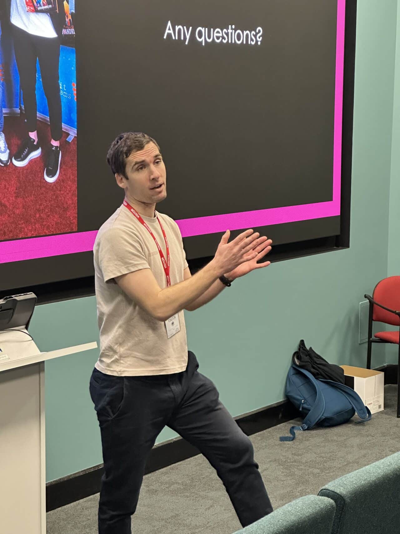 Seth Burkett Wows Students for Reading Week | Merchant Taylors' School